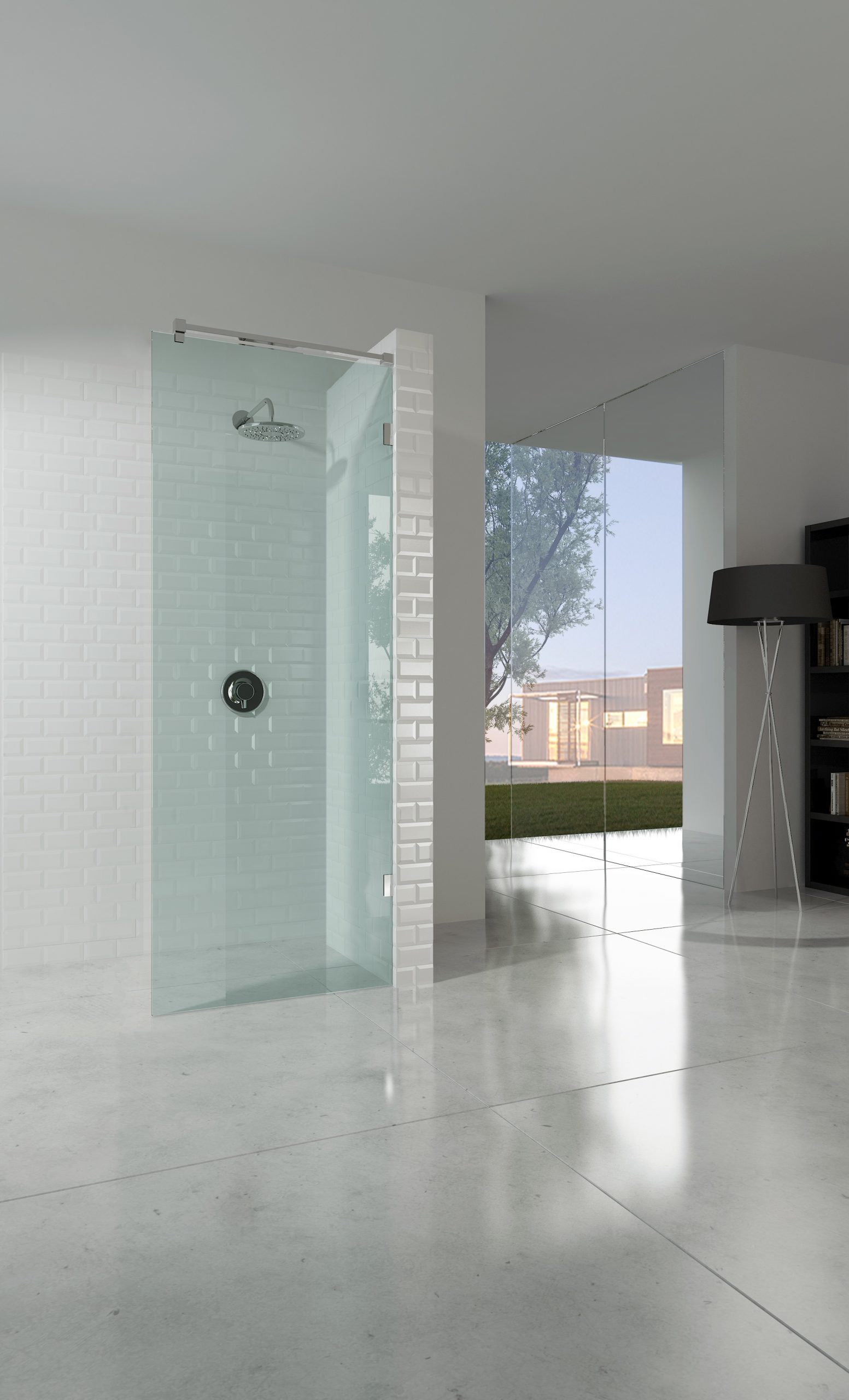 Support Bar 900mm Chrome - Shower screens & Glass Splashbacks ...