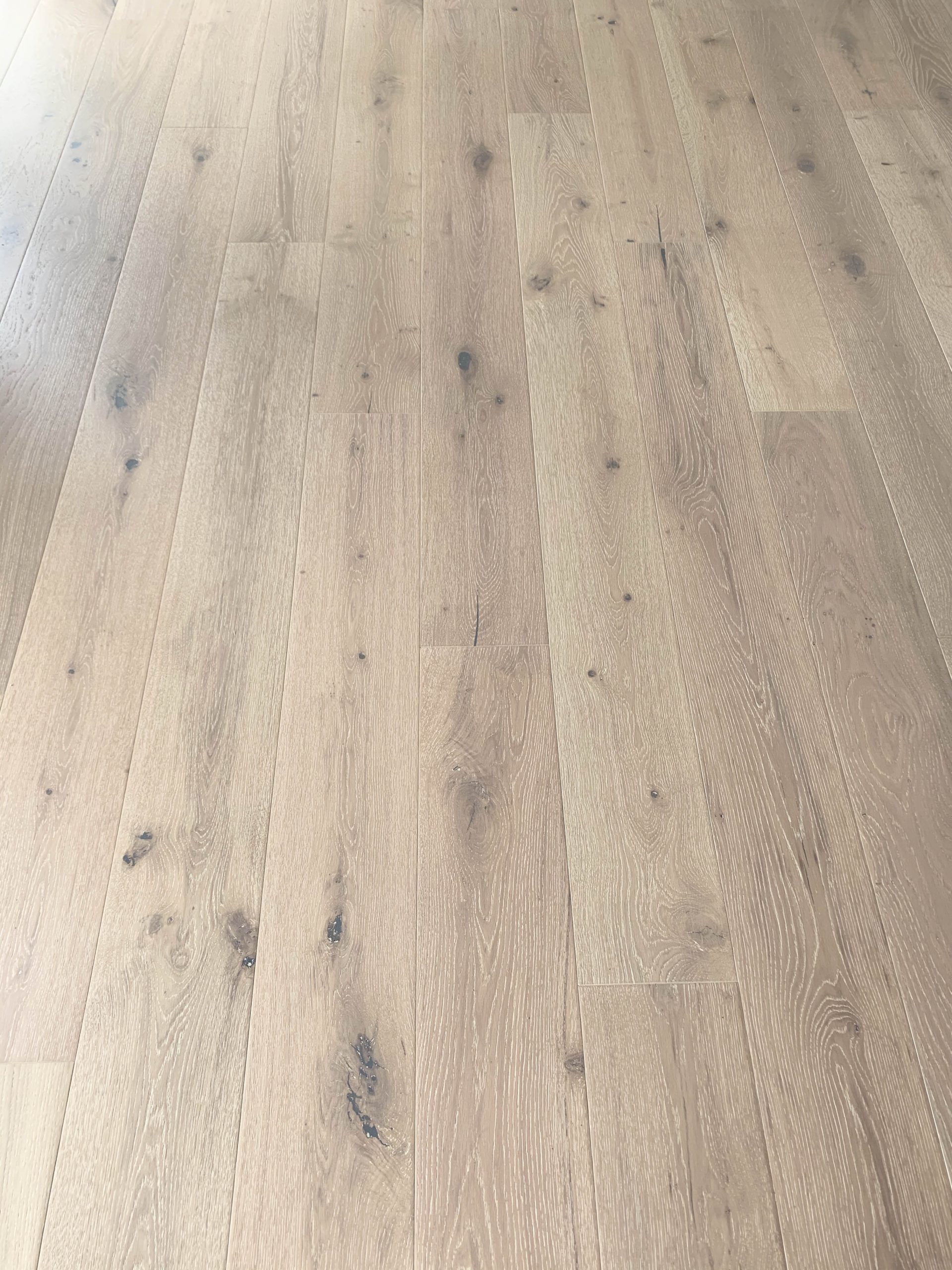 Crema Engineered Oak Timber Flooring - Shower screens & Glass ...